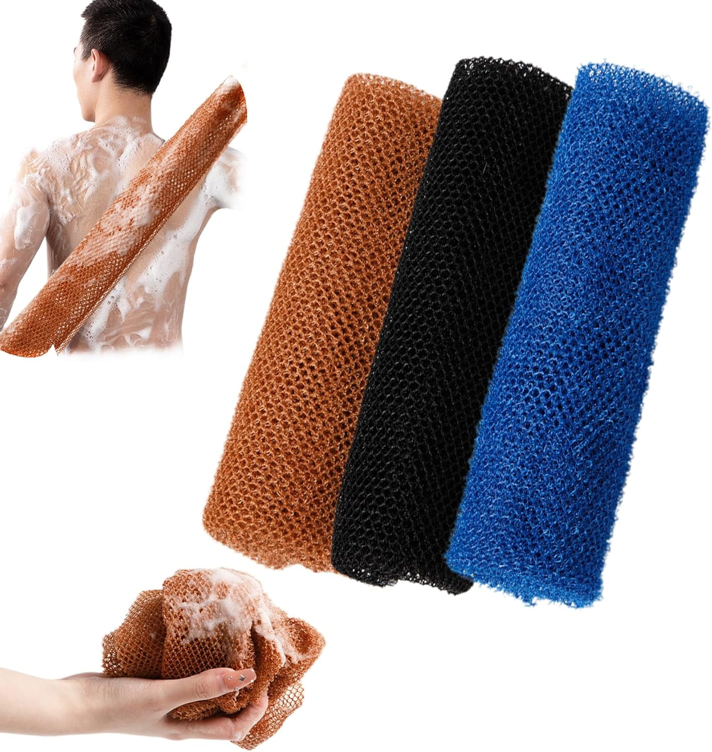 Afro Scrub African Net Sponge, Afroscrub African Exfoliating Net Sponge ...
