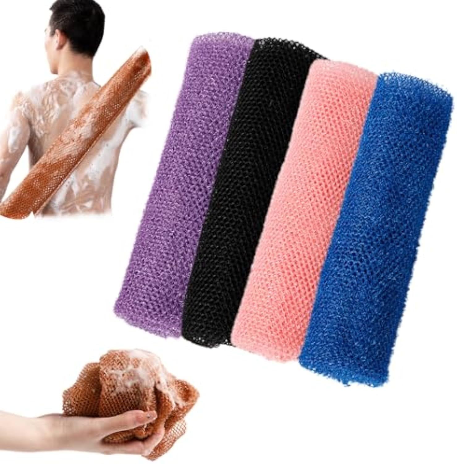 Afro Scrub African Net Sponge, Afroscrub African Exfoliating Net Sponge ...