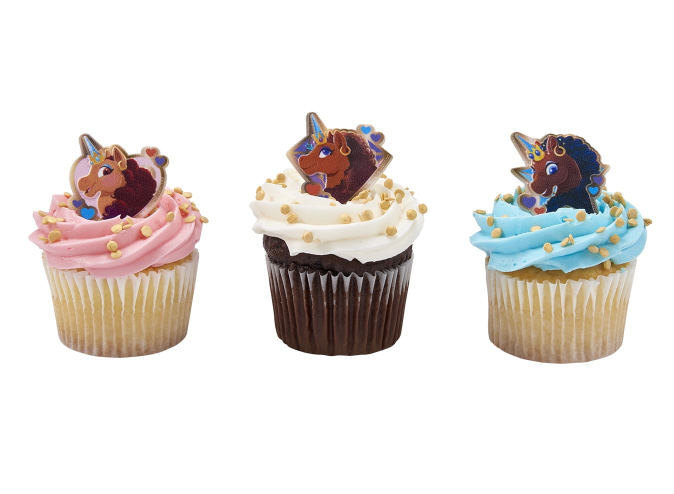 Afro Unicorn© Cupcakes - Walmart.com