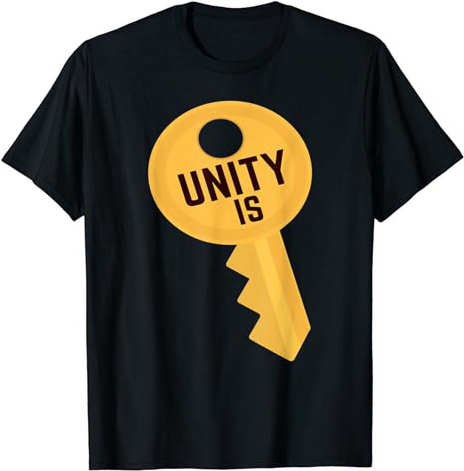 Afro Unity Key Solution Black Empowerment Men Women T-Shirt - Walmart.com
