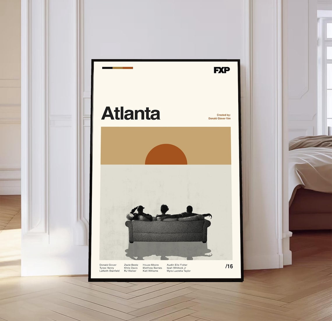 Afrofuturism TV Show Wall Decor Atlanta Hip Hop Art Contemporary ...