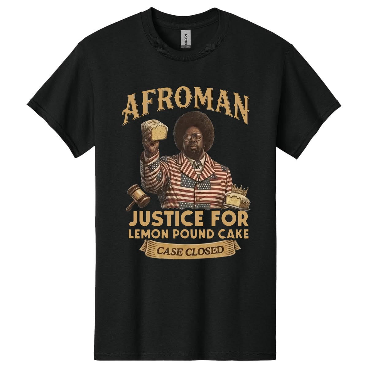 Afroman T Shirt, Lemon Pound Cake Meme Tee, Vintage Rap Graphic T-Shirt ...