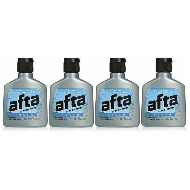 Afta After Shave Skin Conditioner Fresh 3 oz (Pack of 4) - Walmart.com