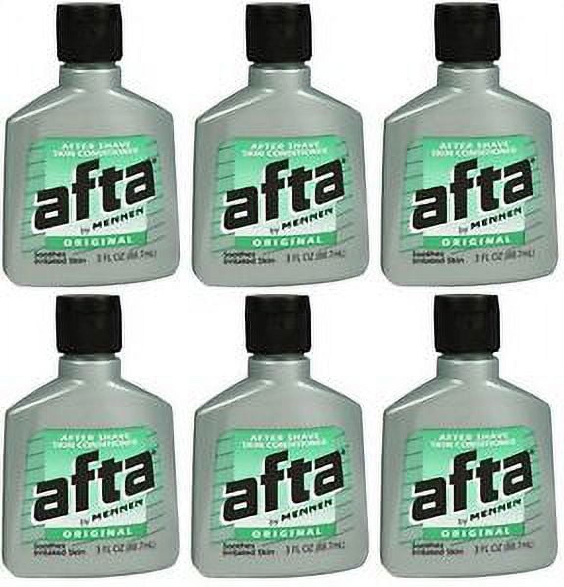 Mennen Afta Original After Shave Lotion, Skin Conditioner, 3 Oz, 6 Pack ...