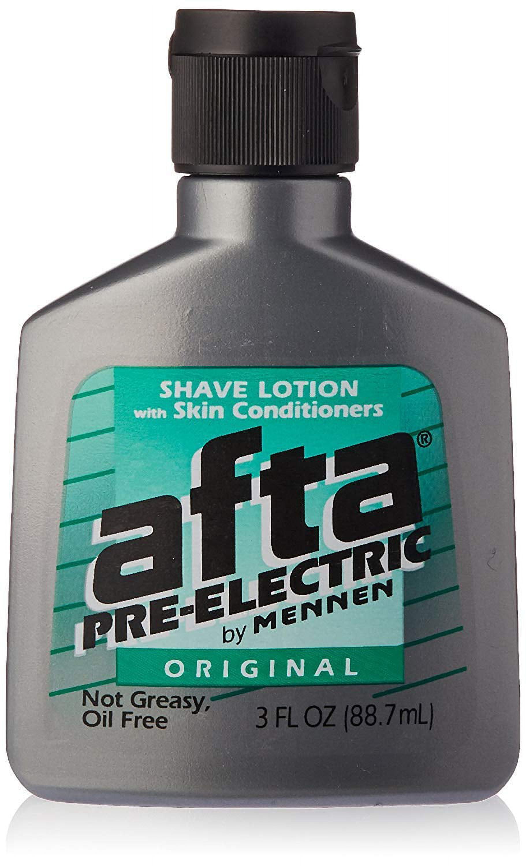 Afta Pre-Electric Shave Lotion With Skin Conditioners Original 3 oz ...