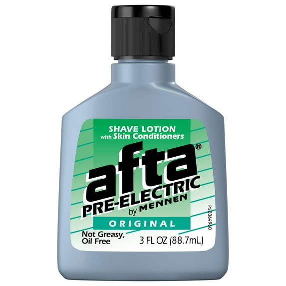 Afta Pre Electric Shave Lotion and Skin Conditioner, Oil Free, Original ...