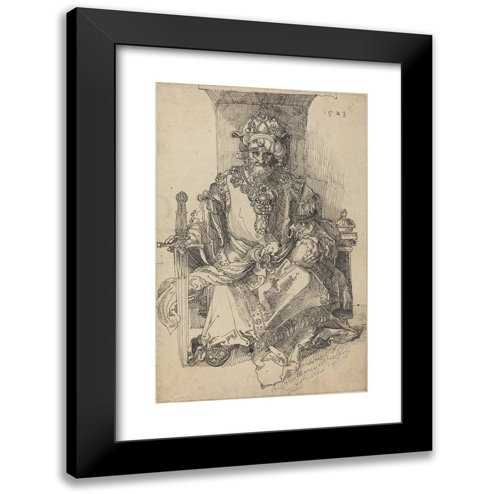 After Albrecht Dürer 17x24 Black Modern Framed Museum Art Print Titled ...