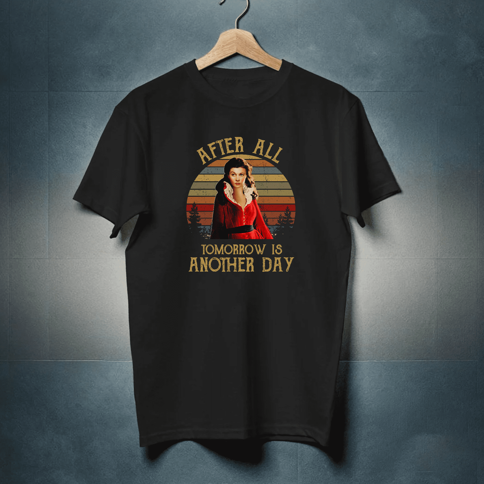 After All Tomorrow Is Another Day Vintage T-Shirt, Scarlett O'Hara ...