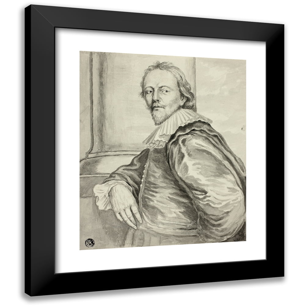 After Anthony van Dyck 12x14 Black Modern Framed Museum Art Print ...
