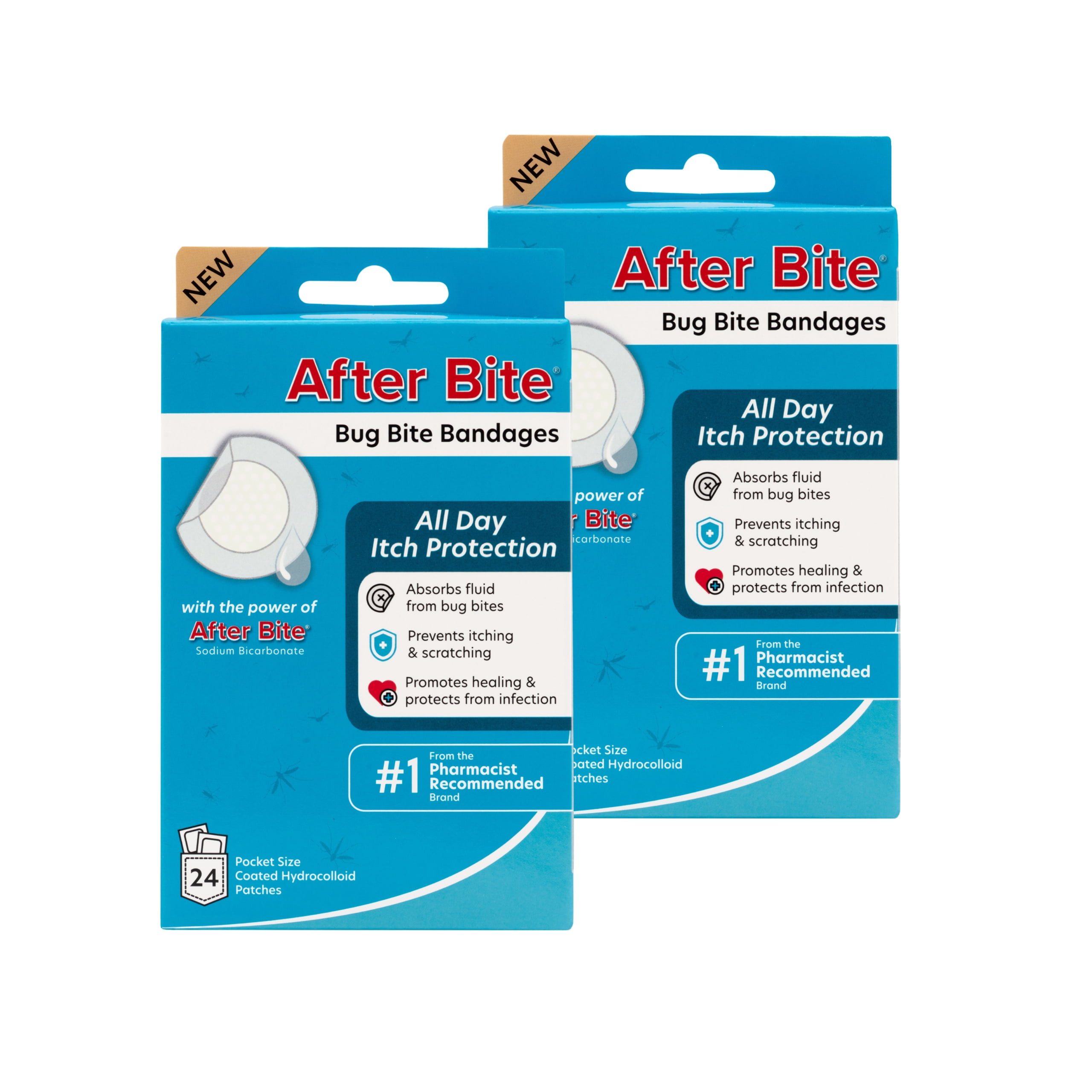 After Bite Bug Bite Bandages - Insect Bite Bandages with Sodium ...