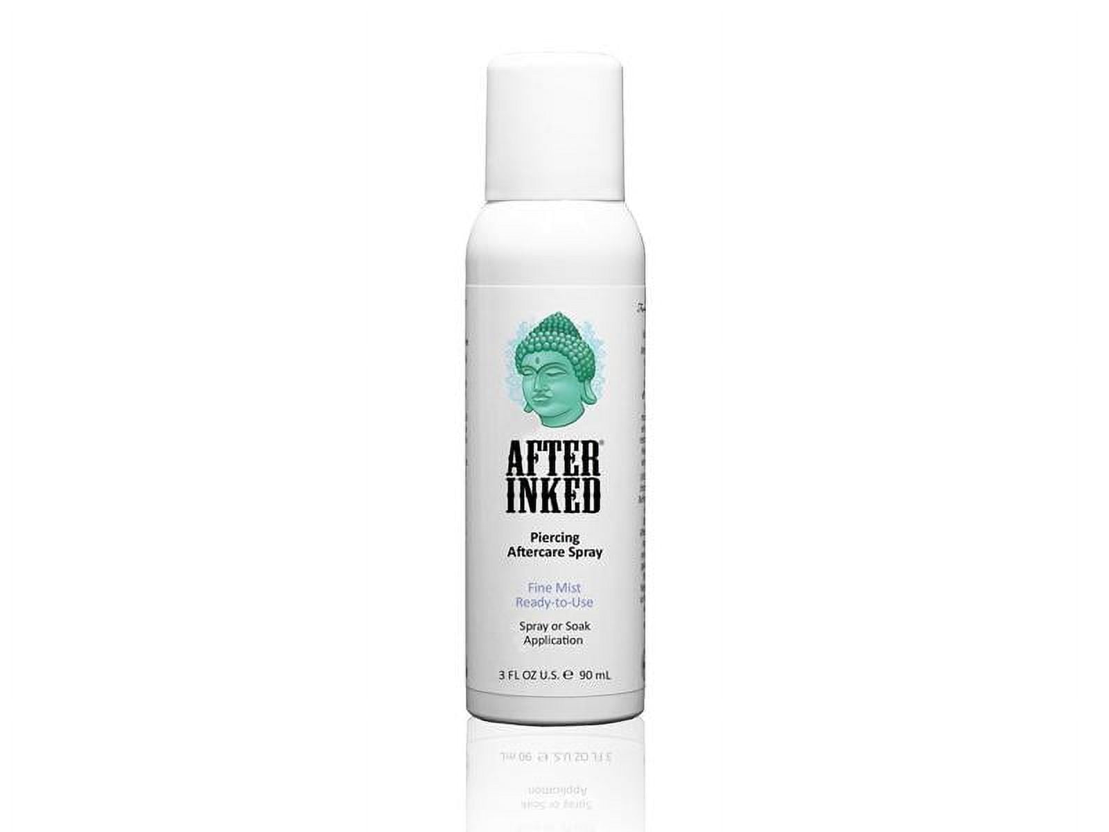 After Inked Piercing Aftercare Spray 3 Oz. Pack of 2 - Walmart.com