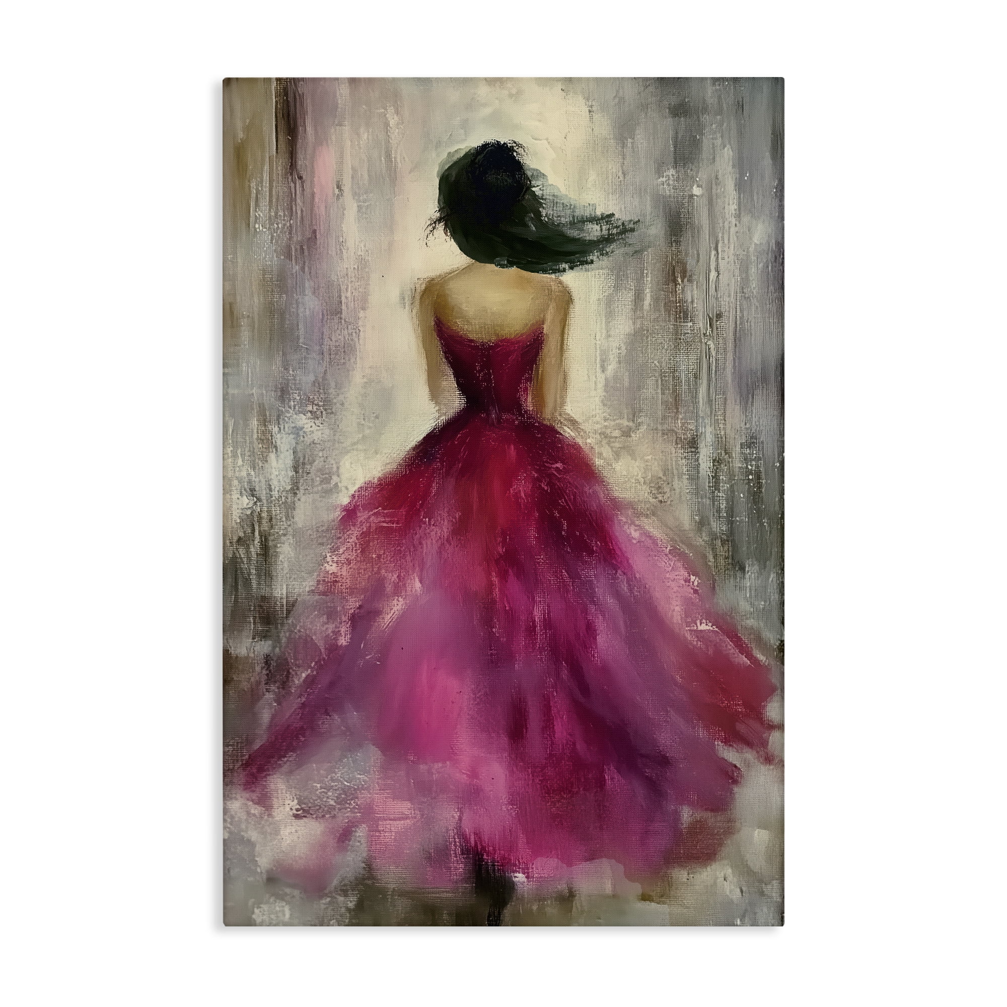 After Midnight Girl in Gown Canvas Wall Art, design by Annabelle Hall ...