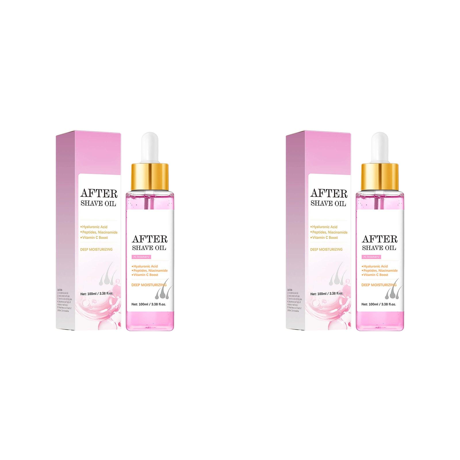 After Shave Oil, Soft After Shave Oil Strawberry for Women Smooth Skin ...