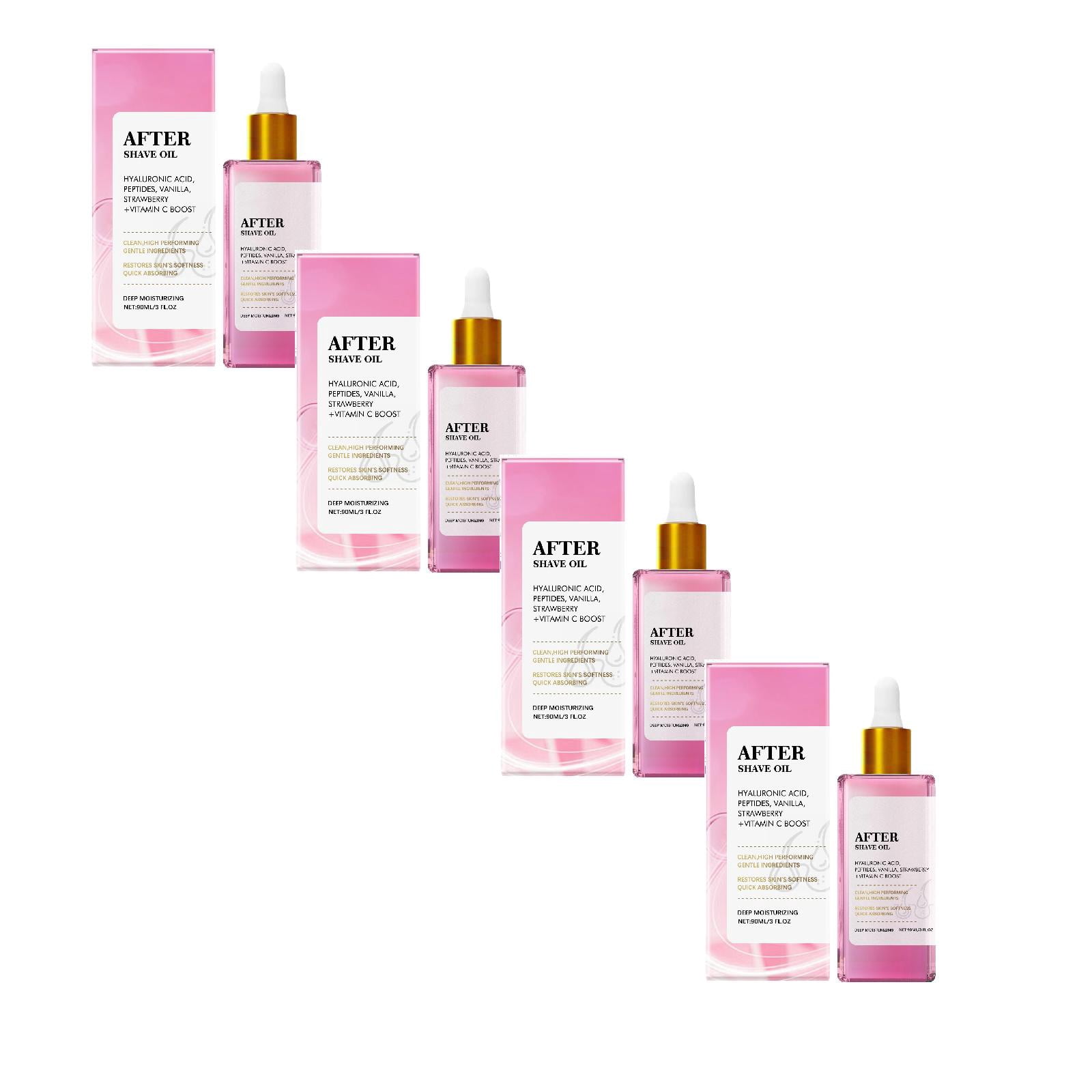 After Shave Oil,Soft After Shave Oil Strawberry for Women Smooths Skin ...