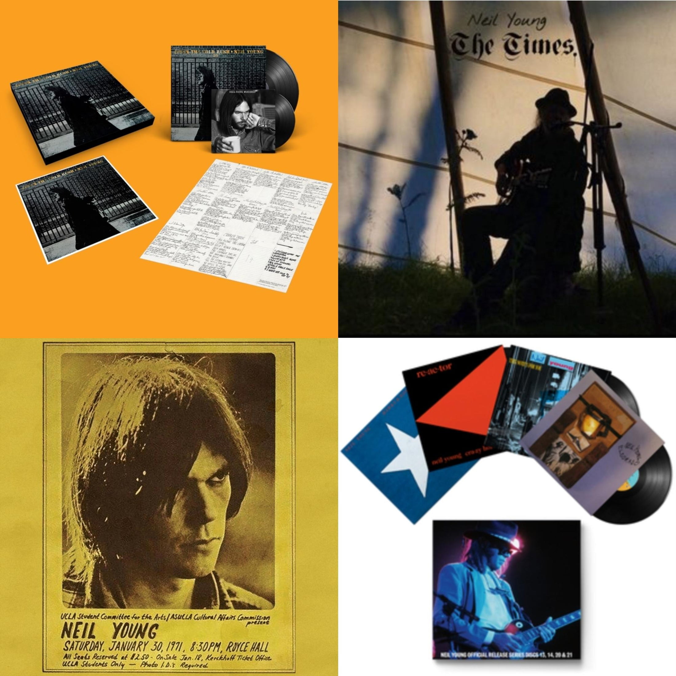 After The Gold Rush (50Th Anniv Ed) & Times & Royce Hall 1971 & Official Release Series Discs 13 ...