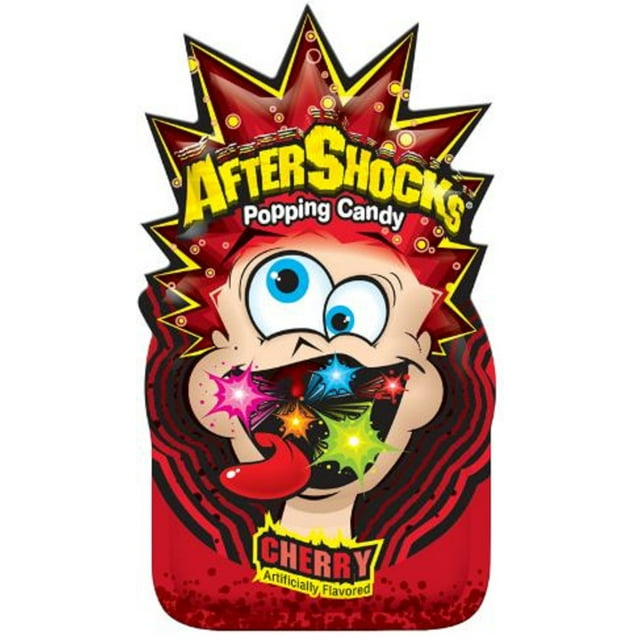 AfterShocks Popping Candy - Cherry - 24 Ct. - Walmart.com