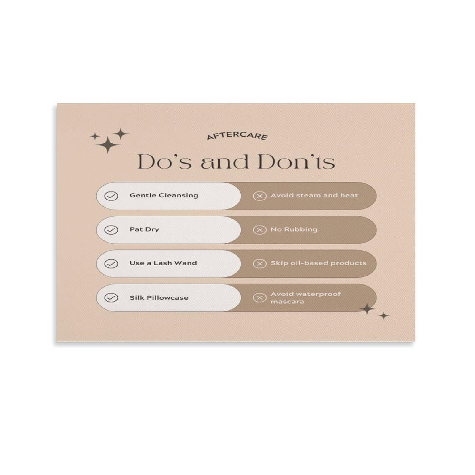 Aftercare Do Nd Dont Canvas Wall-Art Posters For Room Aesthetic And ...
