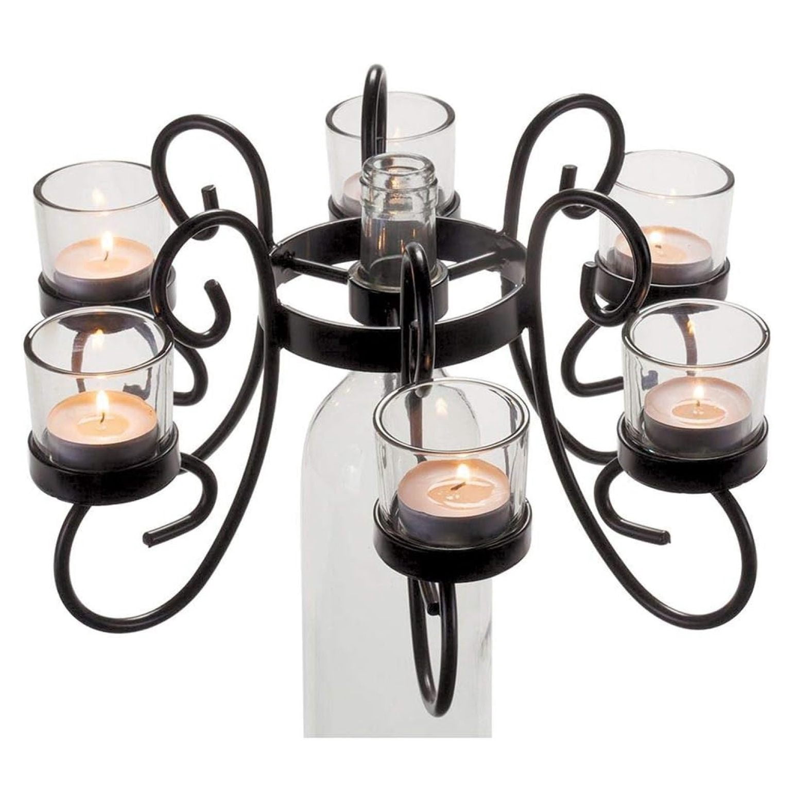 Afterglow Candelabra Reserva - Beautiful Wine Bottle Candle Holder ...
