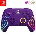 Afterglow™ Wave Enhanced Wireless Nintendo Switch Pro Controller, 8 Colors RGB LED, Dual ...