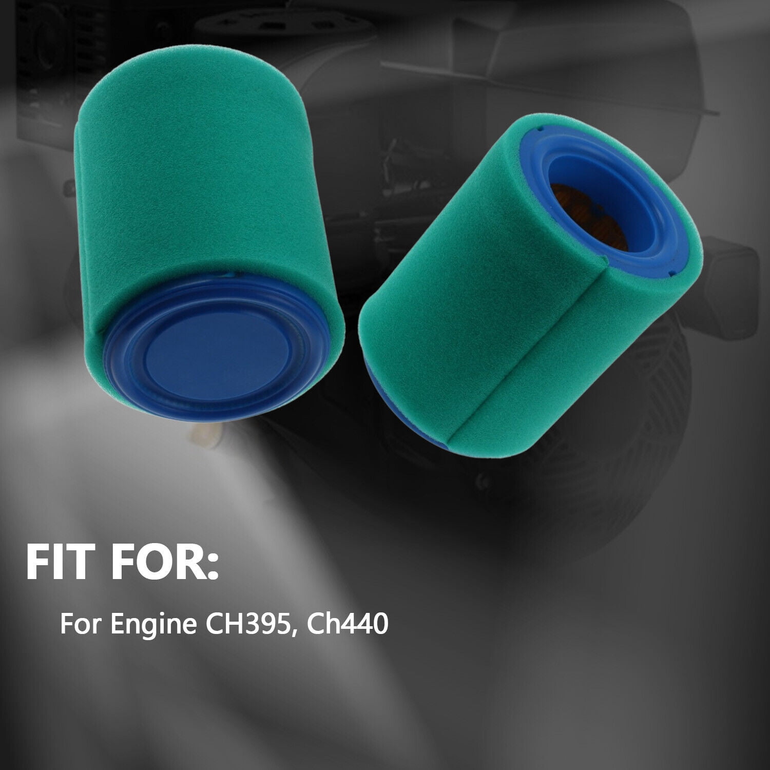 Aftermarket 2 Pcs Air Filter& Air Cleaner Pre-Filter for Engine CH395 ...
