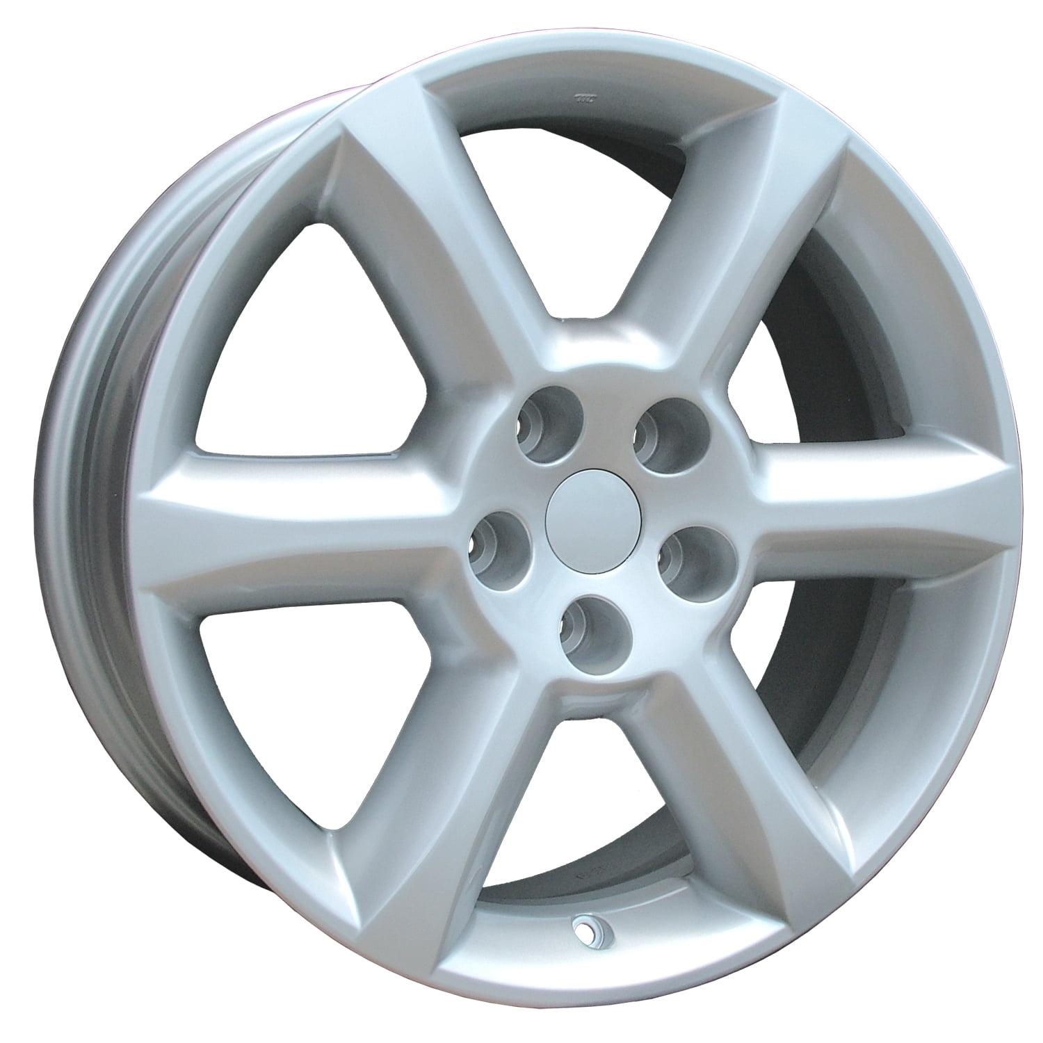 Premium Replacement 18x7.5 Aluminum Alloy Wheel, Rim Bright Silver for ...