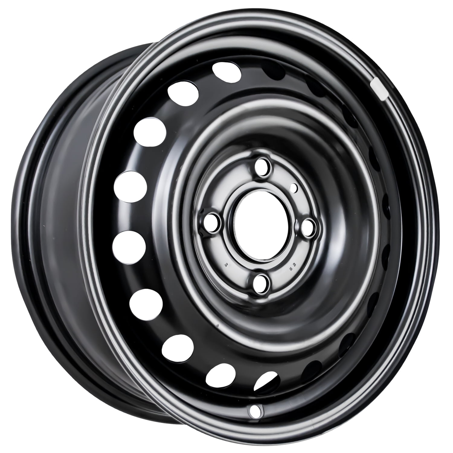 Aftermarket 2007-2012 Nissan Versa 15x5.5 Steel Wheel, Rim Black Full ...