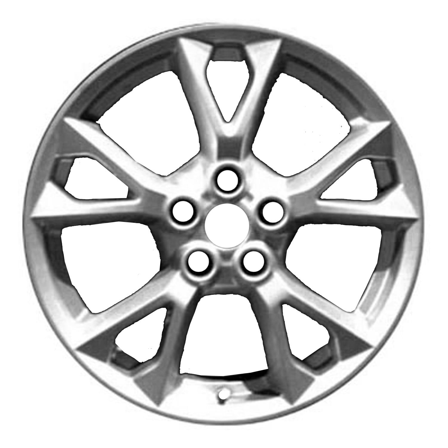 Aftermarket 2012-2014 Nissan Maxima 18x8 Aluminum Alloy Wheel, Rim ...
