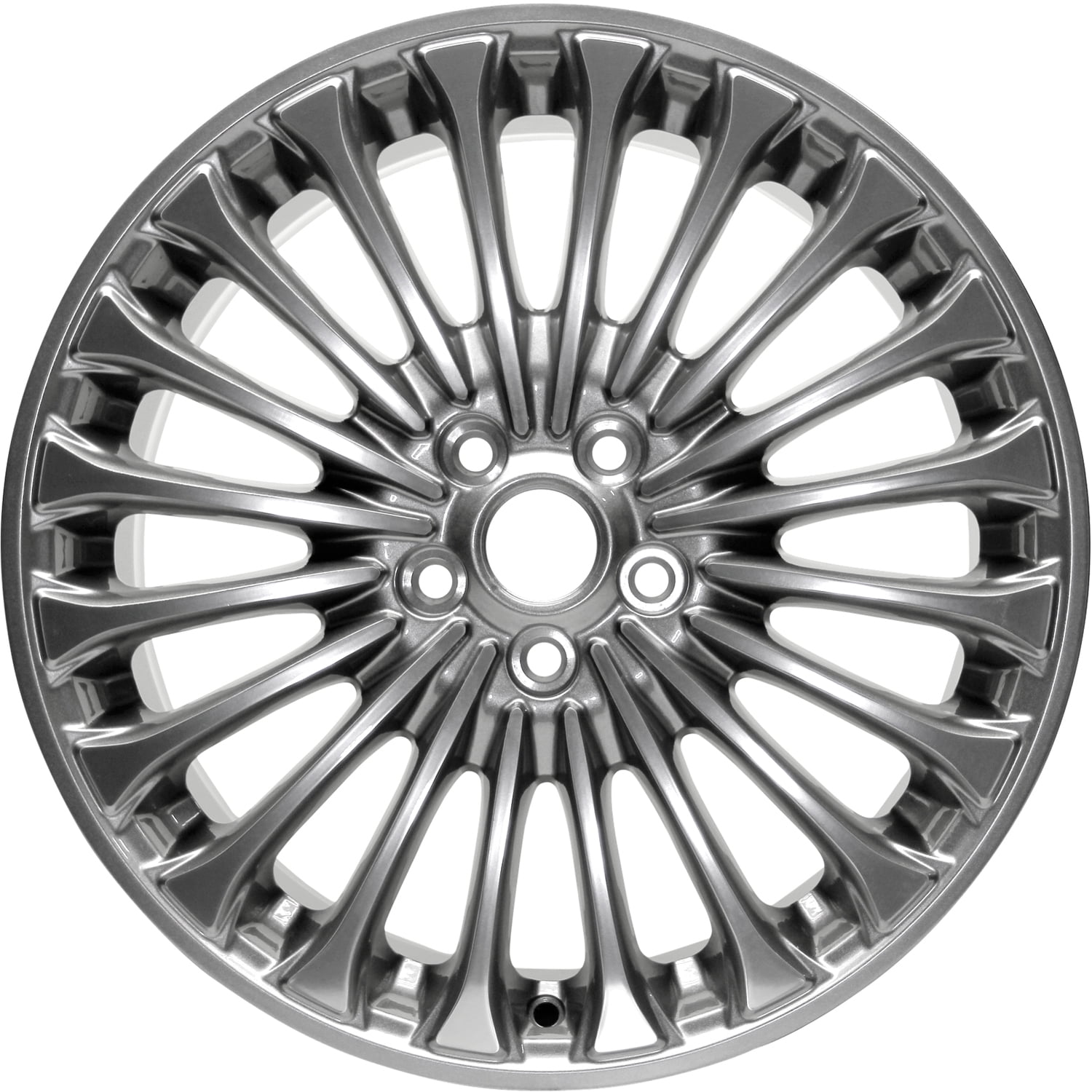 Aftermarket 2013-2016 Ford Fusion 18 X 8 Replacement Wheel Polished and ...