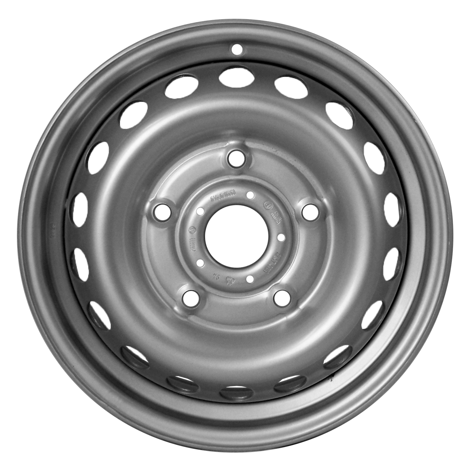 Aftermarket 2015-2021 Ford Transit-150 16x6.5 Steel Wheel, Rim Silver ...