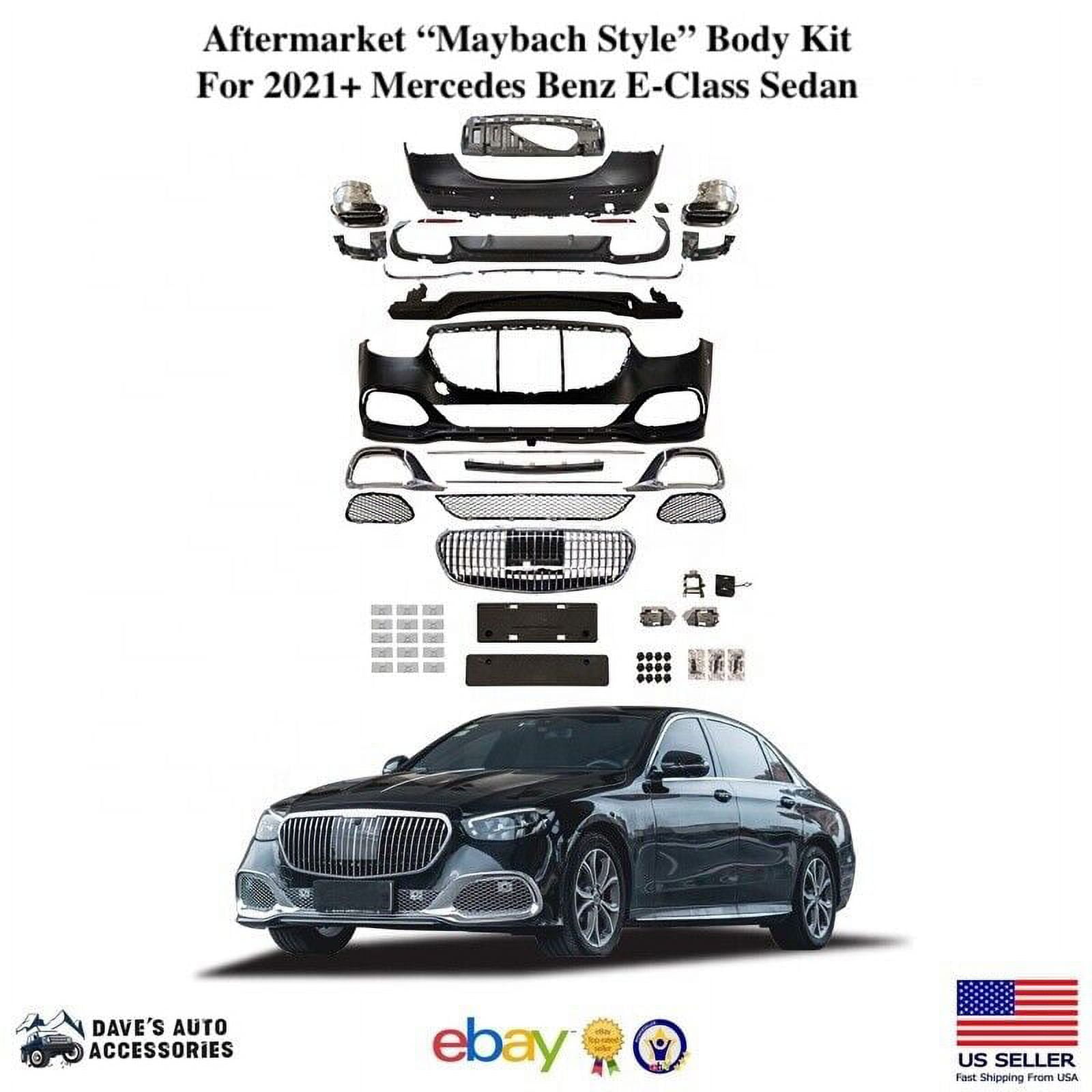 Aftermarket Body Kit "Maybach Style For 21-22 Mercedes Benz E-Class ...