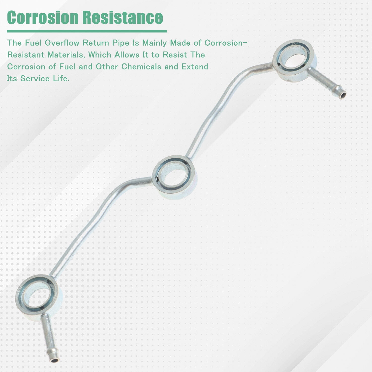 Aftermarket Fuel Overflow Return Line for D905 D1005 D1105 D1305 Kubota ...