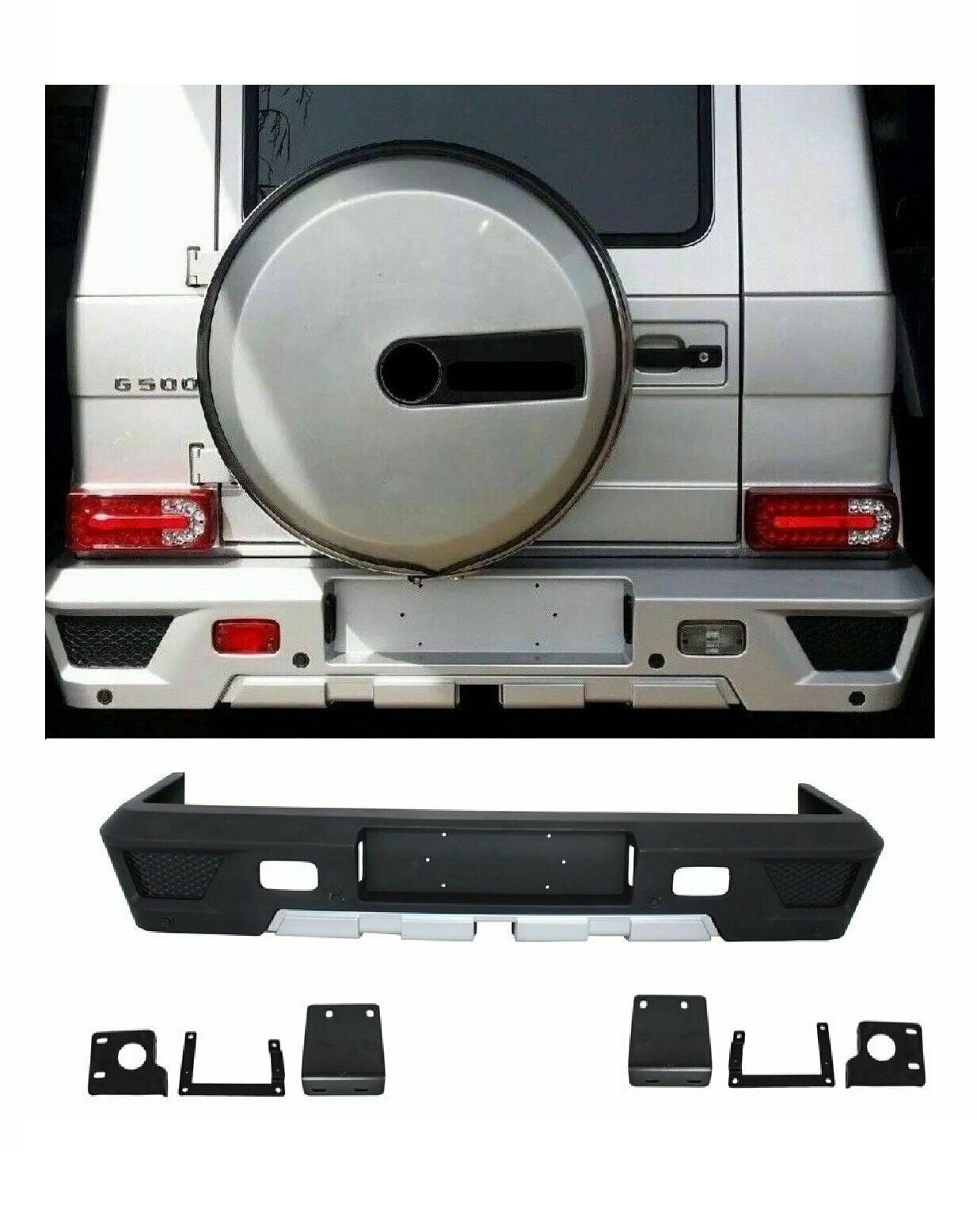 Aftermarket G63 G65 AMG Body Kit Rear Bumper Conversion G-Wagon W463 ...