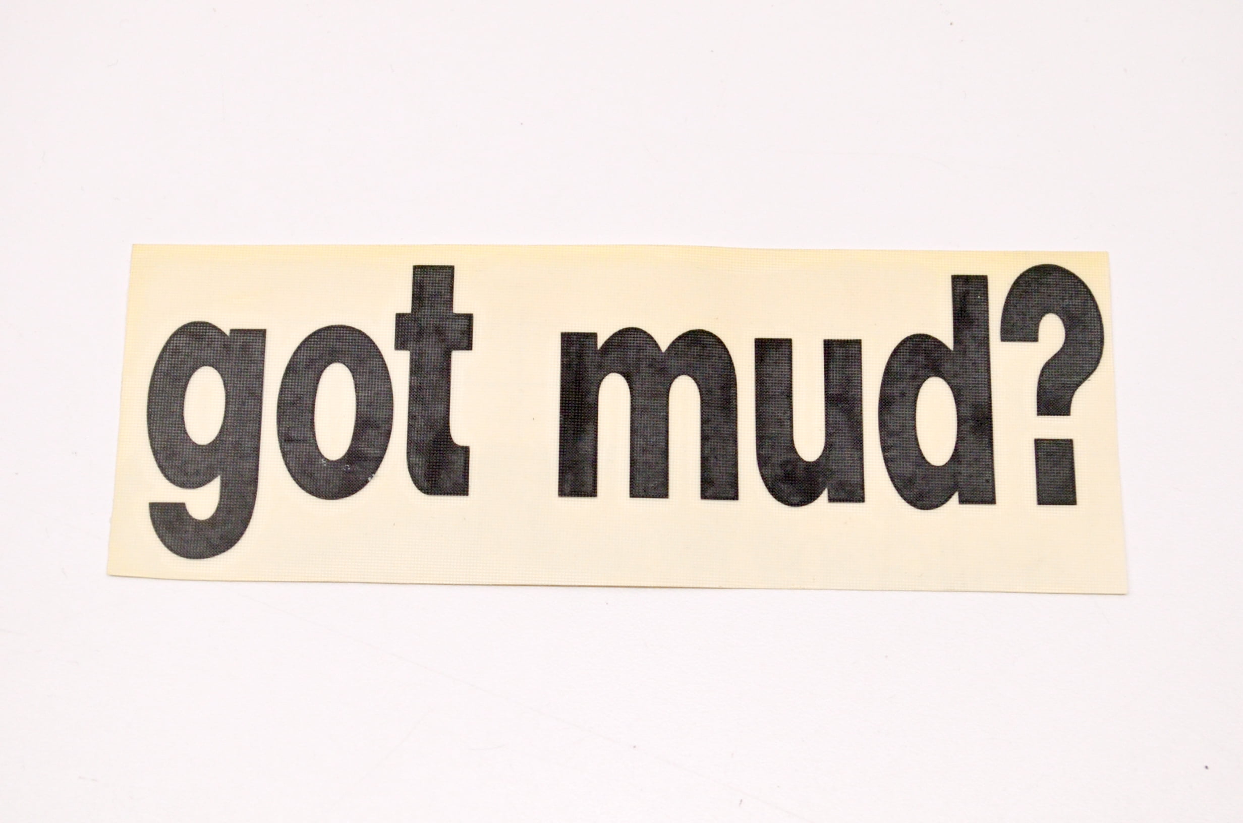 Aftermarket Got Mud? Decal Black NOS - Walmart.com
