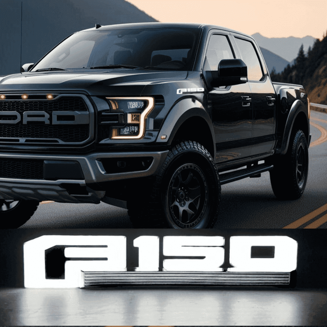 AutoJeweler Ford F-150 Lighted Fender Emblems (2015-2020), 2 Pc Kit ...