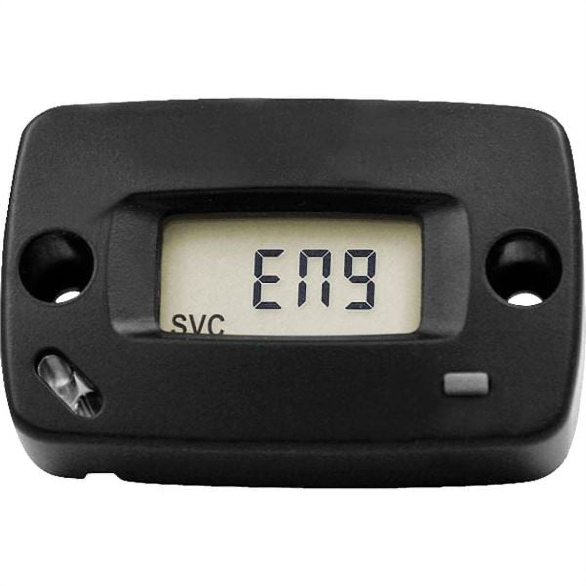 Hardline Products HR-8067-2 Resettable Hour Meter/Tachometer with Log ...