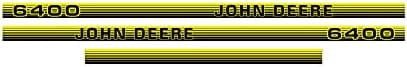 Aftermarket Replacement for John Deere 6400 Tractor Decal (Sticker) Set ...