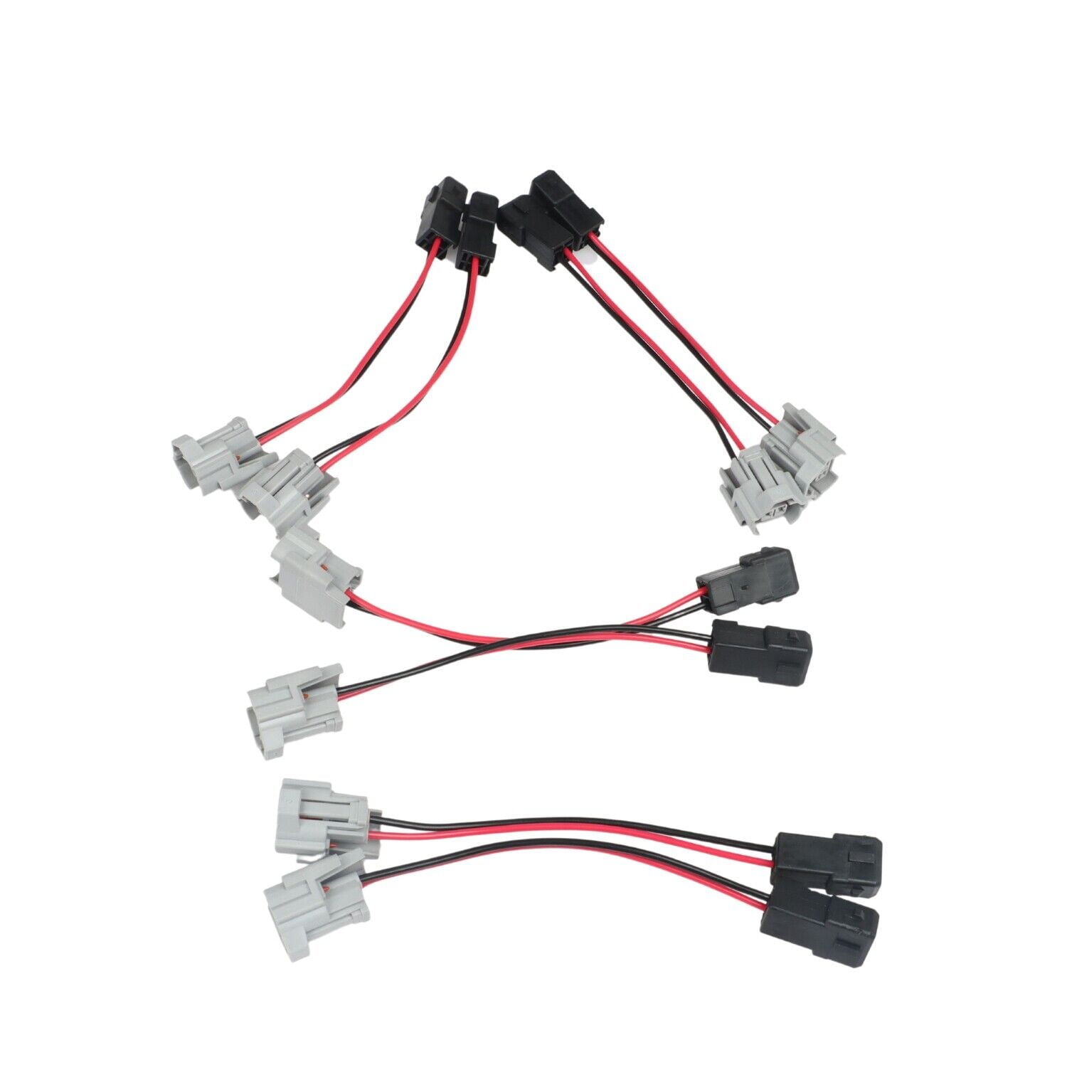 Aftermarket Set of 8 Injector Connector/Plug/Clip Adapters for male ...