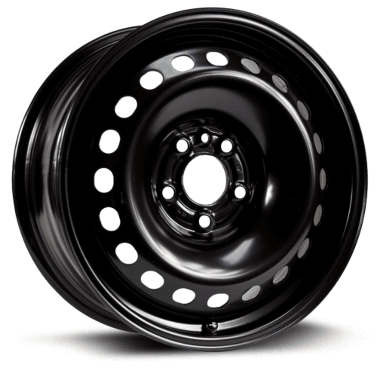 16x7 RTX Black Steel Wheel 5x110 (39mm) - Walmart.com