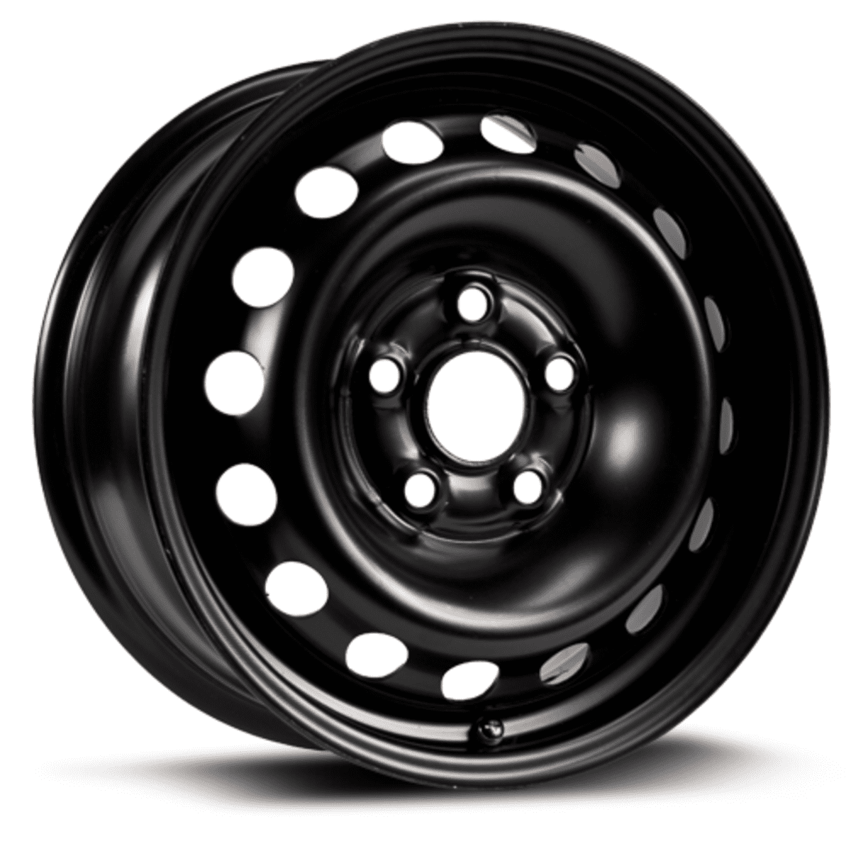 16x7 RTX Black Steel Wheel 5x120 (50mm) - Walmart.com