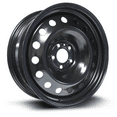 Aftermarket Steel Rim 18X7, 5X114.3, 71.6, +15, black finish X48115 ...