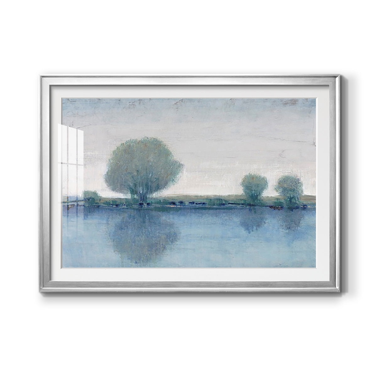 Afternoon Reflection I Premium Framed Print - Ready to Hang - Walmart.com