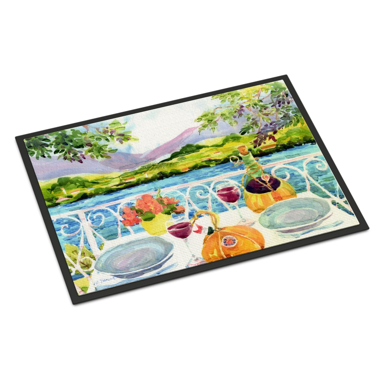 Afternoon of Grape Delights Wine Door Mat - Walmart.com