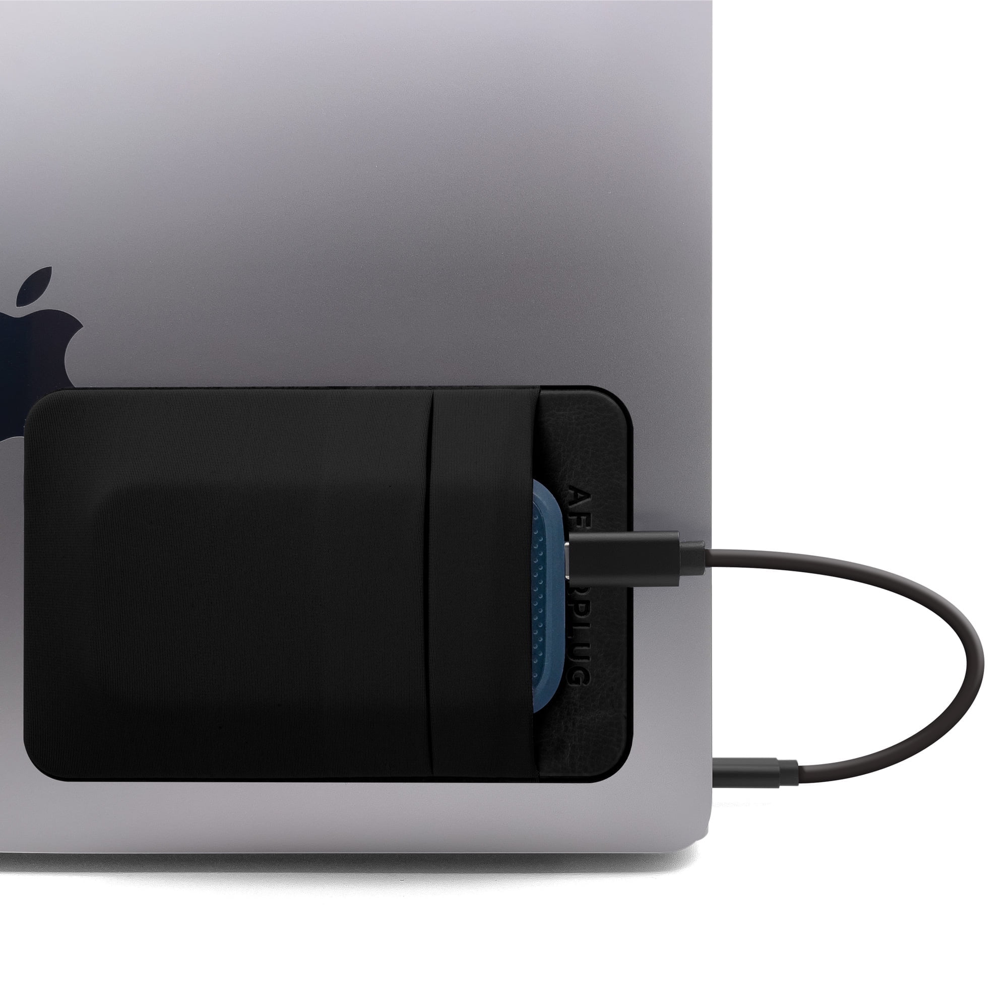 Afterplug 2-Pocket Adhesive Storage Pouch, Laptop Accessory Organizer ...