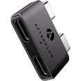 Afterplug Dual USB‑C Extender for MacBook with Case, 2-Port Pass ...