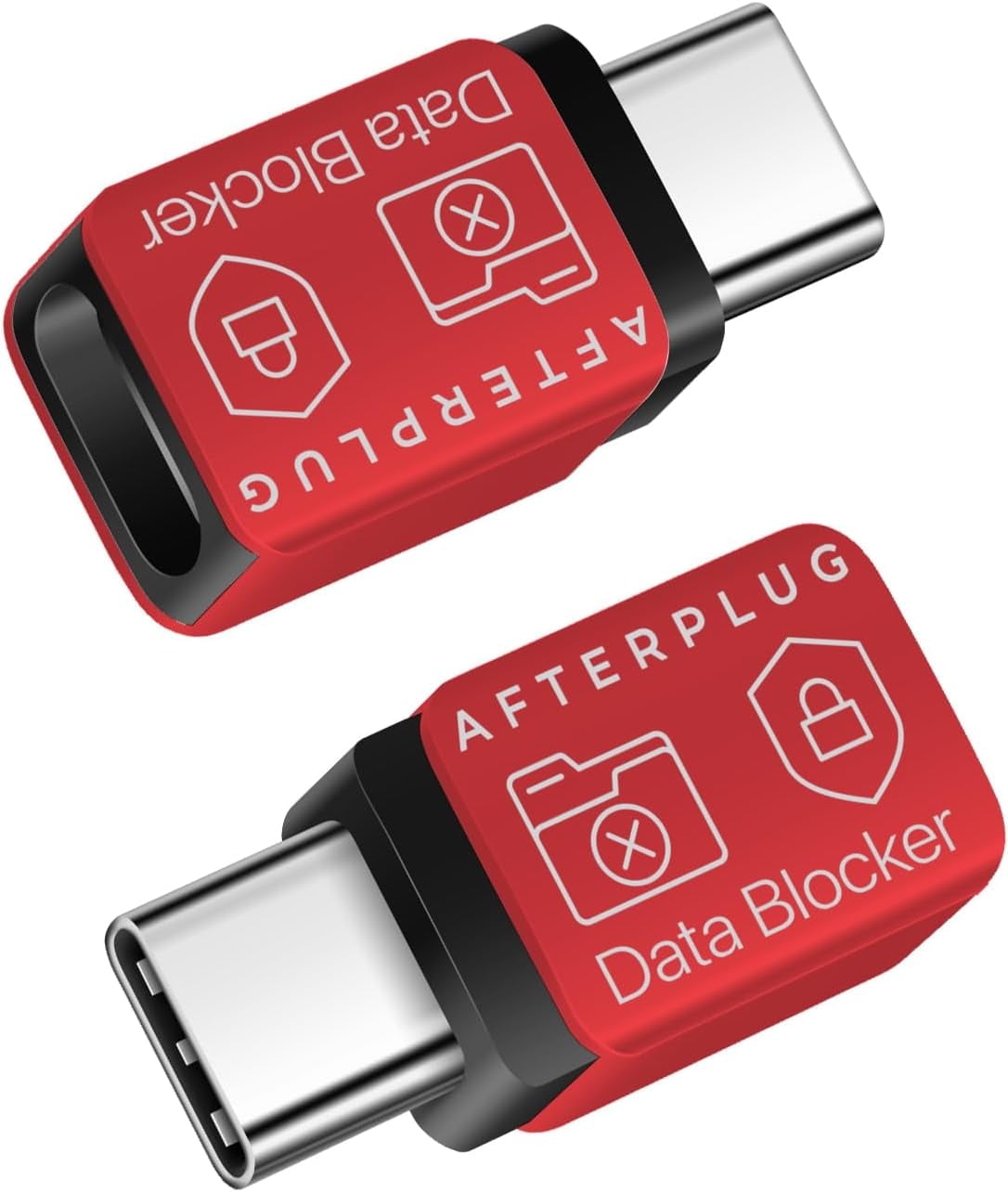 Afterplug USB C to C Data Blocker, Anti Juice Jacking, for Charge Only ...