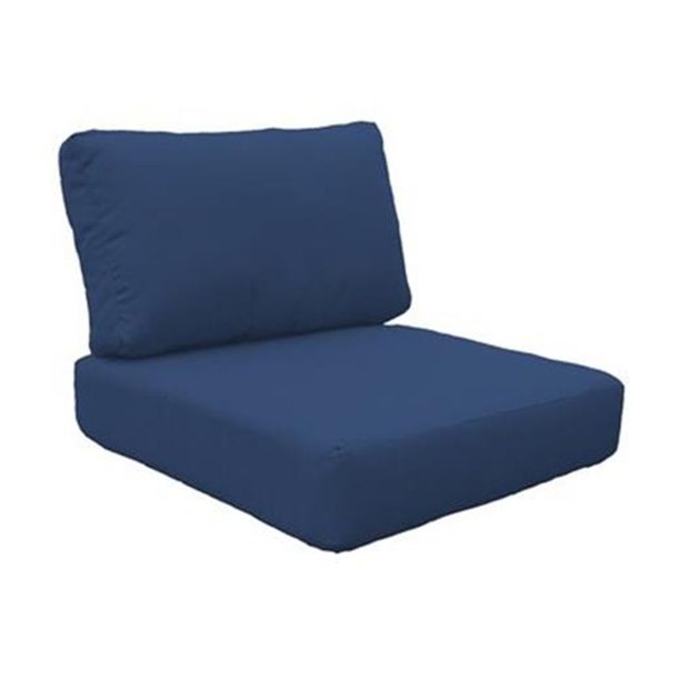 Afuera Living Contemporary Water Resistant Cover Set in Navy - Walmart ...