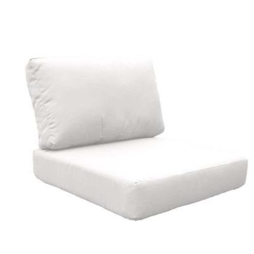 Afuera Living Contemporary Water Resistant Cover Set in Sail White ...