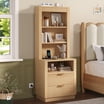 FANRAL, Nightstand, 30" Tall, 3 Drawer Modern Bedside Table - Walmart.com