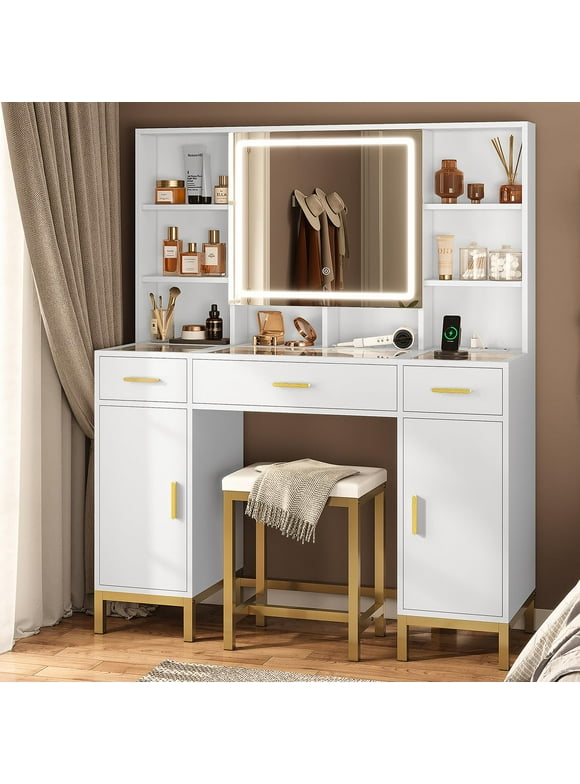 Lighted Makeup Vanity in Makeup Vanities - Walmart.com