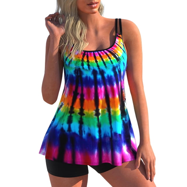 Afunbaby Tankini Swimsuits for Women Swim Tank Top Bathing Suits with ...